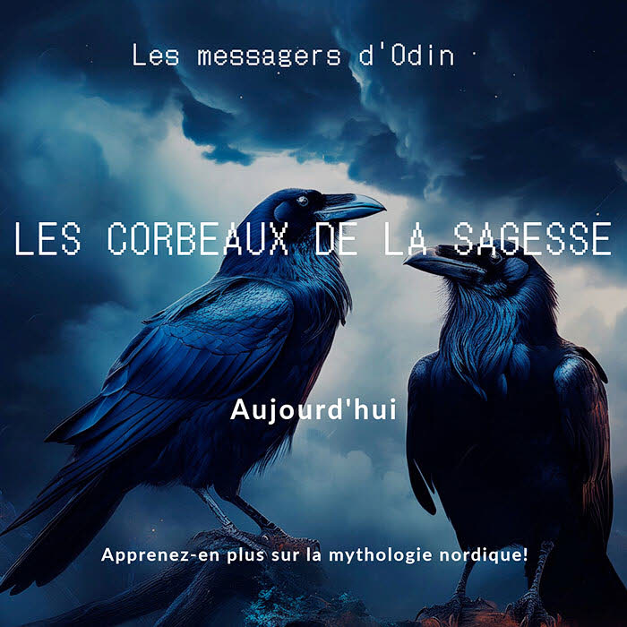 Munin et Hugin: Comprendre les Corbeaux Mystiques d'Odin en Détail