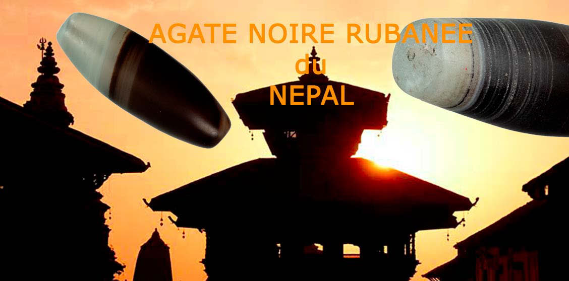 Agate Noire Rubanée : La beauté envoûtante de l'agate à bandes ...