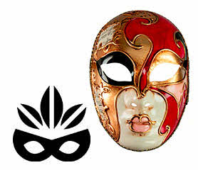 Masque de Zanni : Symbole de la Commedia dell'arte