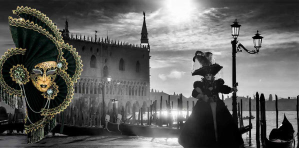 Masquerade Mystique – Masques de Venise Authentiques | MasquesdeVenise.fr
